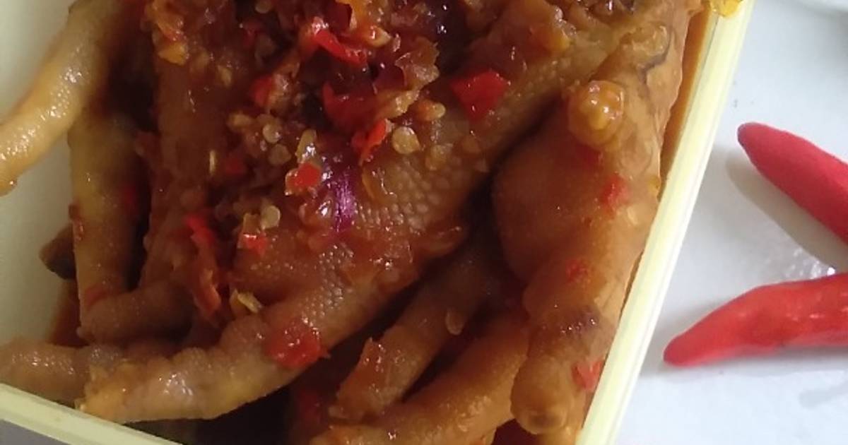 Resep Ceker mercon oleh Arkana Mom - Cookpad