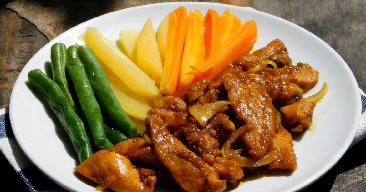 Resep Bistik Ayam Khas Jawa oleh desmawati kuretangin - Cookpad