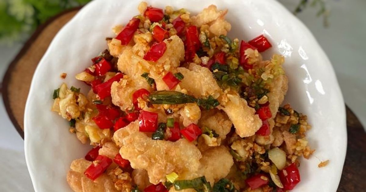 Resep Cumi Cabai Garam oleh Phie Kitchen - Cookpad