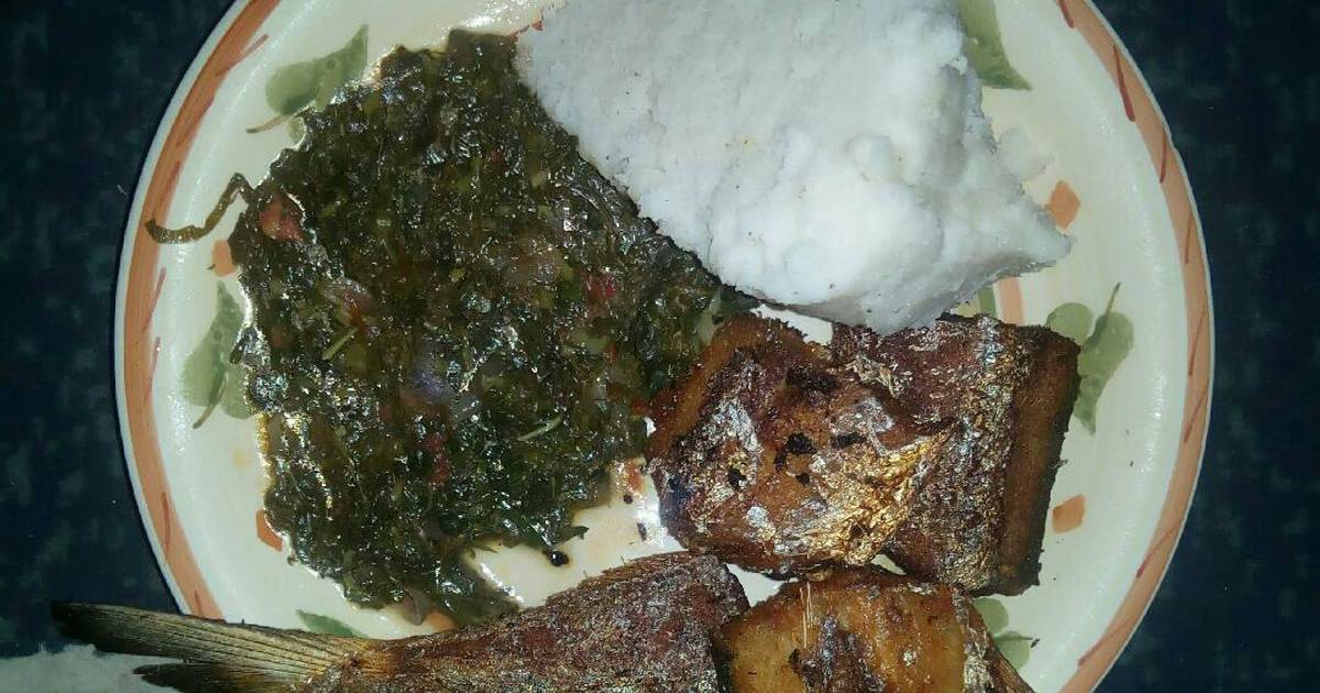 UGALI, MCHICHA, and MARINATED FISH Recipe by Jasmine John's - Cookpad