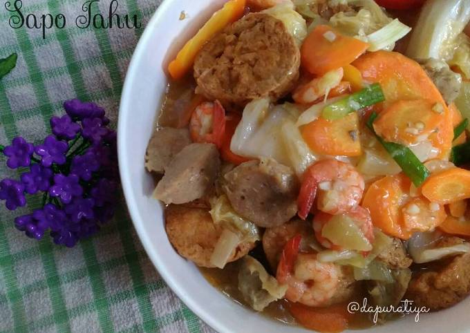 Resep Sapo Tahu oleh Atiyatul Jazilah - Cookpad