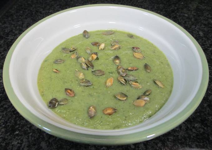 Crema de lechuga con kamut y buquet de aromas - veggie Receta de ...