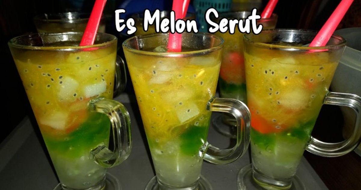 Resep 🍈Es Melon Serut🍈 oleh Faizah Fahmi - Cookpad