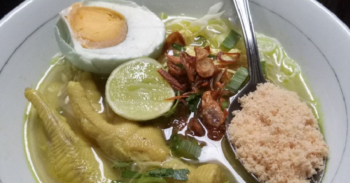 Resep Soto Ayam Lamongan (Koya + Sambal) oleh Maylisha - Cookpad