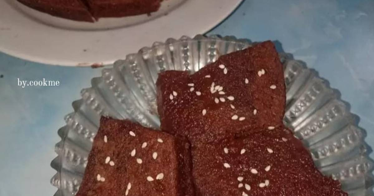 Resep Bolu lumer chocolatos tepung beras oleh by.cookme - Cookpad