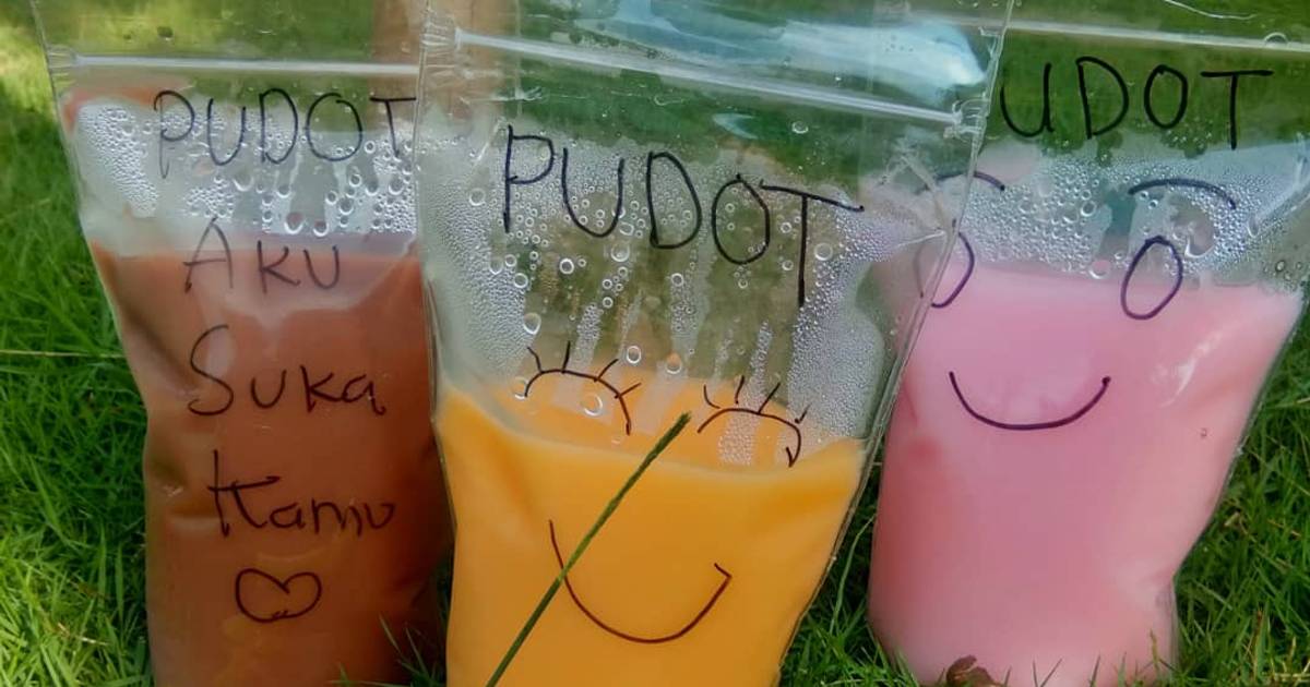 Resep Pudot puding sedot oleh Dhini Libra - Cookpad