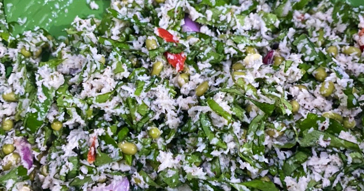 Resep Urap Bebele (Pegagan) oleh Diah Miftahul Aini - Cookpad