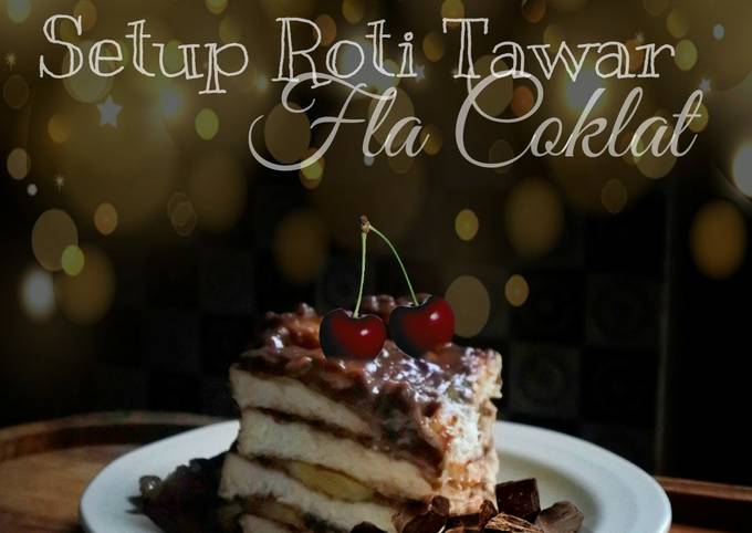 Resep Setup Roti Tawar Fla Coklat Instan Oleh Sanita Leona Cookpad