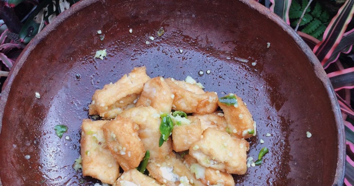 Resep Tahu Geprek Kilat oleh Vithalia Yuspha - Cookpad