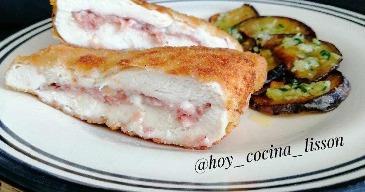 Pechuga de pollo rellena Receta de hoy_cocina_lisson (Pilar) - Cookpad