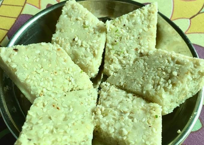 Till ki barfi Recipe by Shashi Bist Chittora - Cookpad