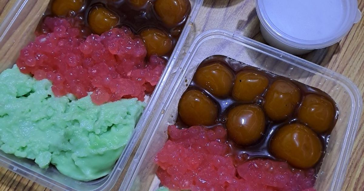 Resep Bubur Srintil 3 Rasa 🍀 oleh Subahyati_ - Cookpad