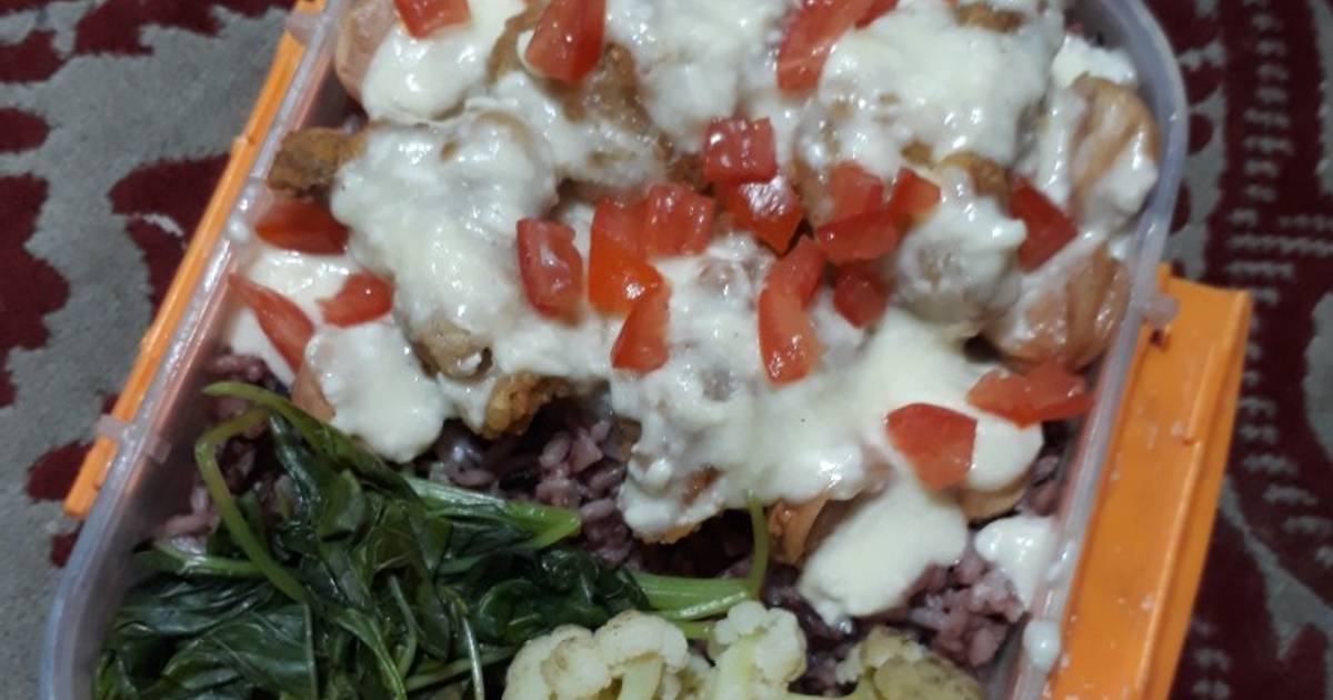 Resep Chicken pop cheese sauce oleh Arum Damar - Cookpad