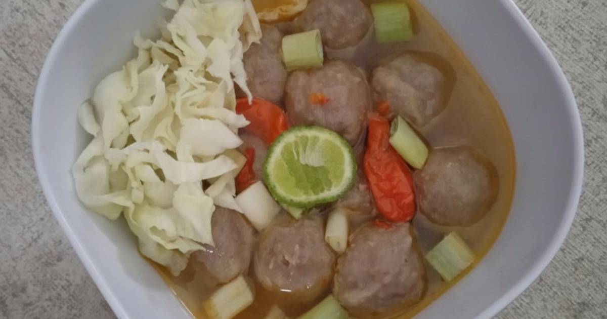 Resep Bakso Kuah Pedas oleh Devalesha Kitchen - Cookpad