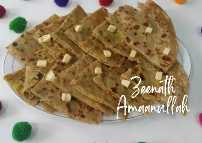 Aloo Paratha Pockets Recipe by ZMA - Cookpad