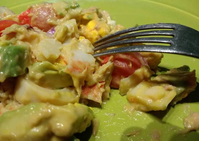 Ensalada colorida Receta de Yamila- Cookpad