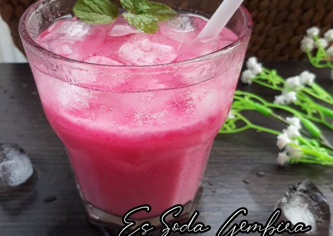 Resep Es Soda Gembira oleh Liya fitriany - Cookpad