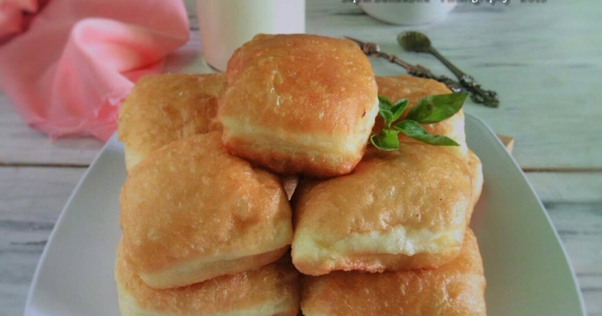 Resep Roti Goreng a.k.a Odading (Eggless) oleh Dika Noveri - Cookpad