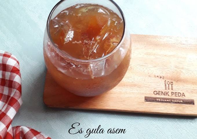 Resep Es gula asem oleh Mama fathan - Cookpad