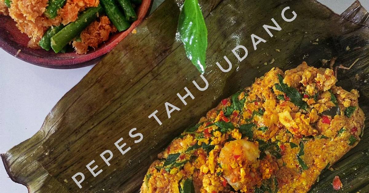 Resep Pepes Tahu Udang Oleh Arum Kusuma Cookpad