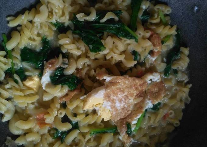 Resep Seblak Makaroni Sawi Hijau Plus Telur oleh Joko Setiawan - Cookpad
