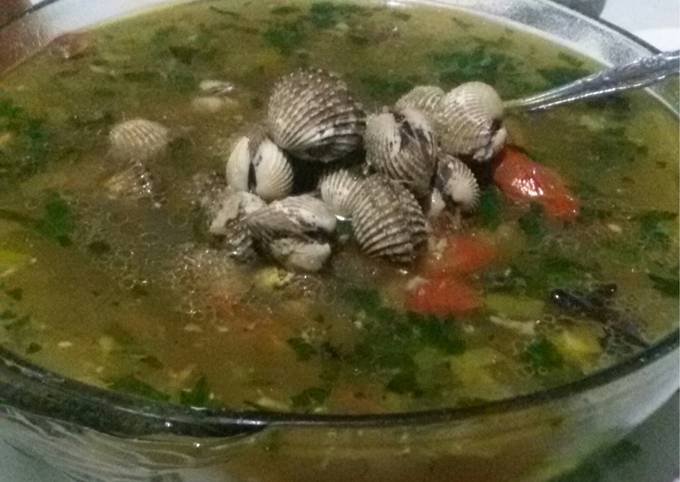 Resep Sup kerang segar oleh zattu - Cookpad