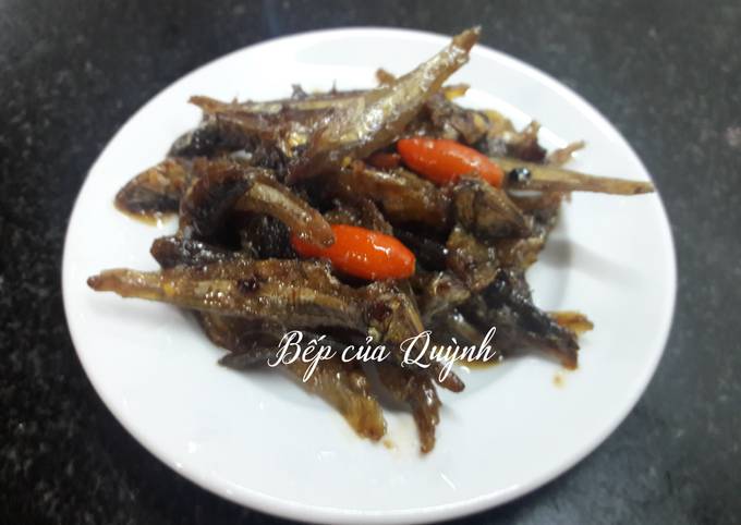 Cách Làm Món Cá cơm khô rim của Bếp của Quỳnh - Cookpad