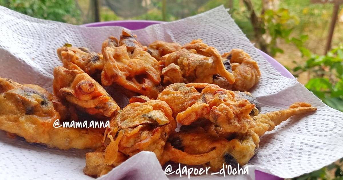 Resep Bakwan Jamur Tangkos Sawit oleh Mama.Anna30 - Cookpad