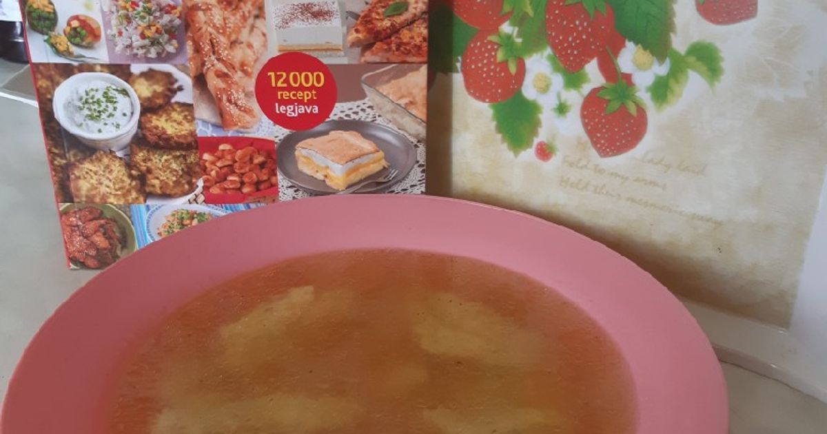 Csirke Húsleves Csirkeszárnyból | Istvánné Vaskó receptje - Cookpad ...