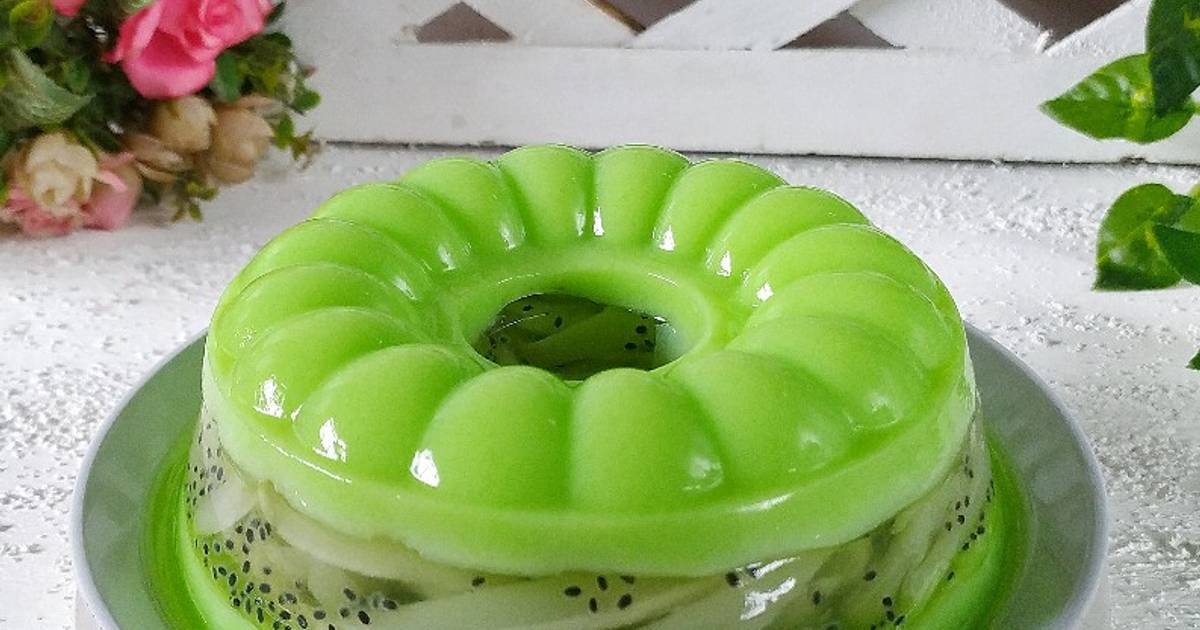 Resep Coconut Melon Pudding oleh Saomi Mayhai - Cookpad