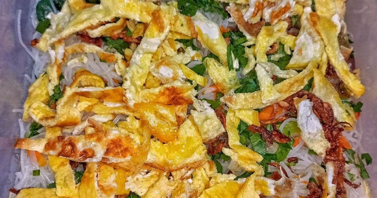 Resep bihun porsi besar rumahan enak dan mudah - Cookpad