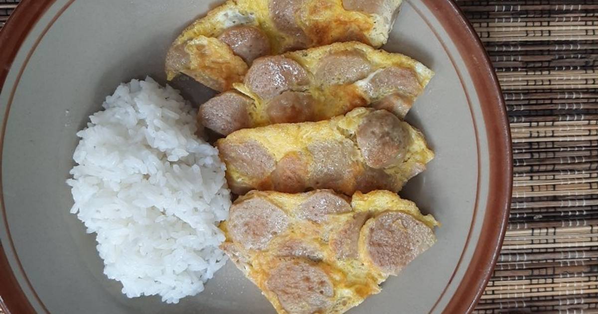 Resep Telur Dadar Bakso oleh Debora Dwi - Cookpad