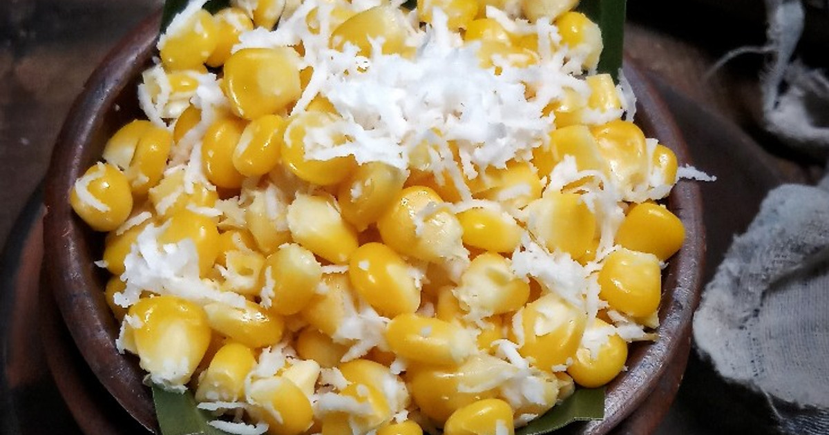 Resep Grontol Jagung Manis (Urap Jagung) oleh dapurVY - Cookpad