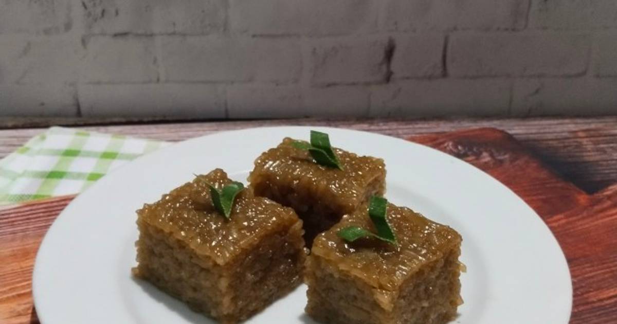 Resep Wajik gula merah oleh NoviTan - Cookpad