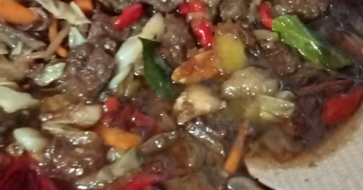 Resep Tongseng sapi mercon nyemek oleh dina Artyanti - Cookpad