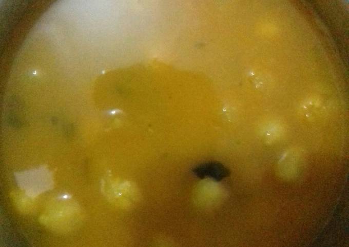 White Chane ki Sabji Recipe by mamta - Cookpad