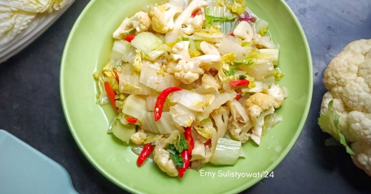 Resep Tumis Slobor Kembang Kol oleh Erny Sulistyowati (Pawon Erny) - Cookpad