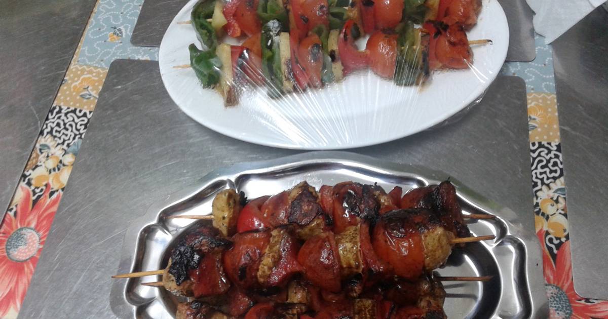 Pinchitos con carne y vegetales - 2 recetas caseras- Cookpad