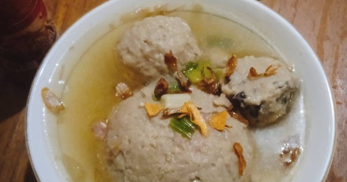 Resep Bakso beranak rumahan oleh dyah wahyu sulistisni - Cookpad