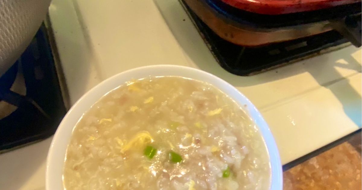 Bamboo Shoot Savory Congee Recipe by 細兒 愛隨興料理