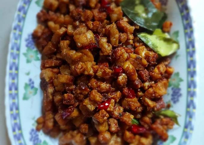 Resep Tempe oreg kering oleh fitri mariani - Cookpad