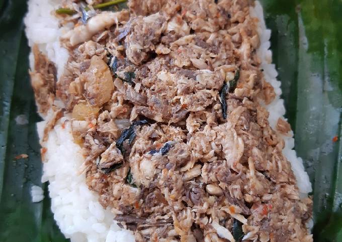 Resep Nasi Bakar Tongkol Suwir Oleh Elisa Happy Cookpad