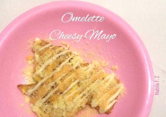 Resep Omelette Cheesy Mayo oleh Nabila F Z - Cookpad