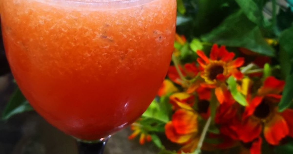 Mix Fruit Flavor Juice With Chia Seeds Recipe by Shama Rashid - Cookpad