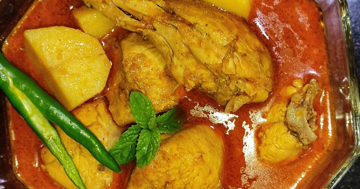Degi Chicken Aloo Recipe by Bushra Mazhar - Cookpad
