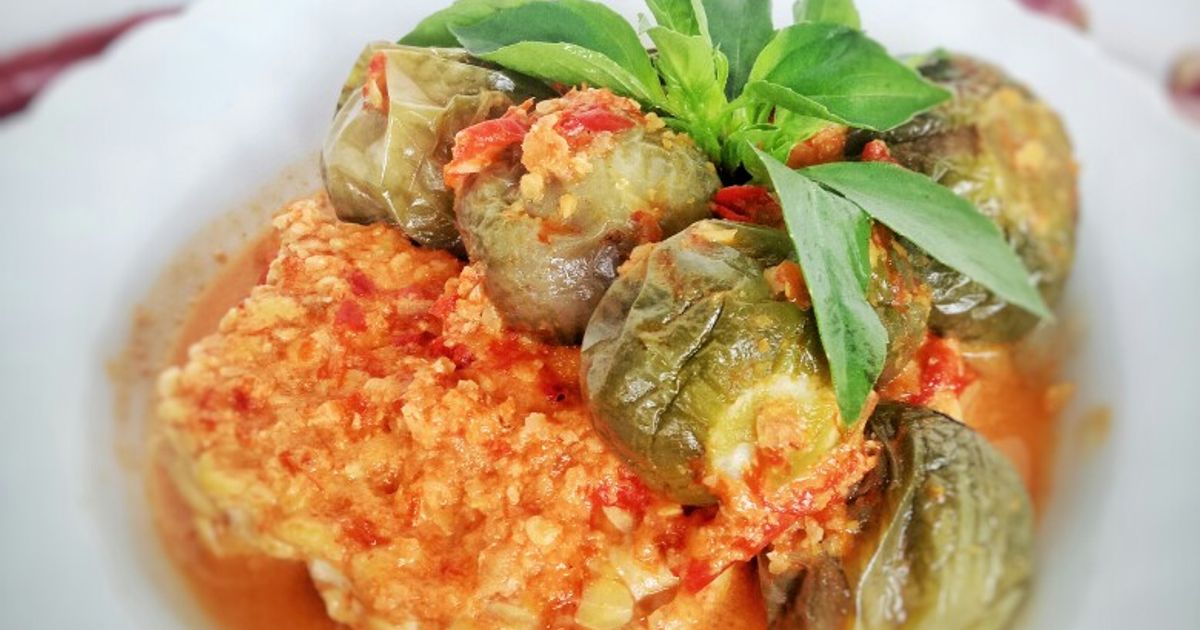 Resep Pecel Terong Tempe oleh Netty Suherlis - Cookpad