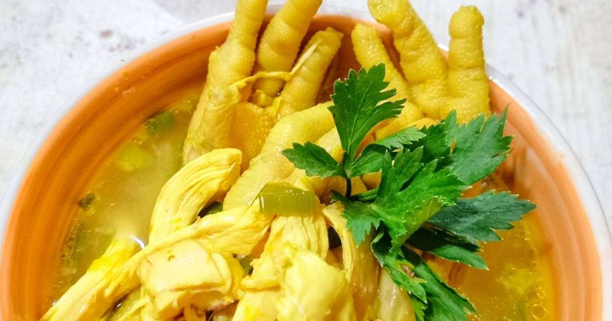 Resep Soto Ceker Surabaya with Sambal Rebus oleh Resintaw - Cookpad