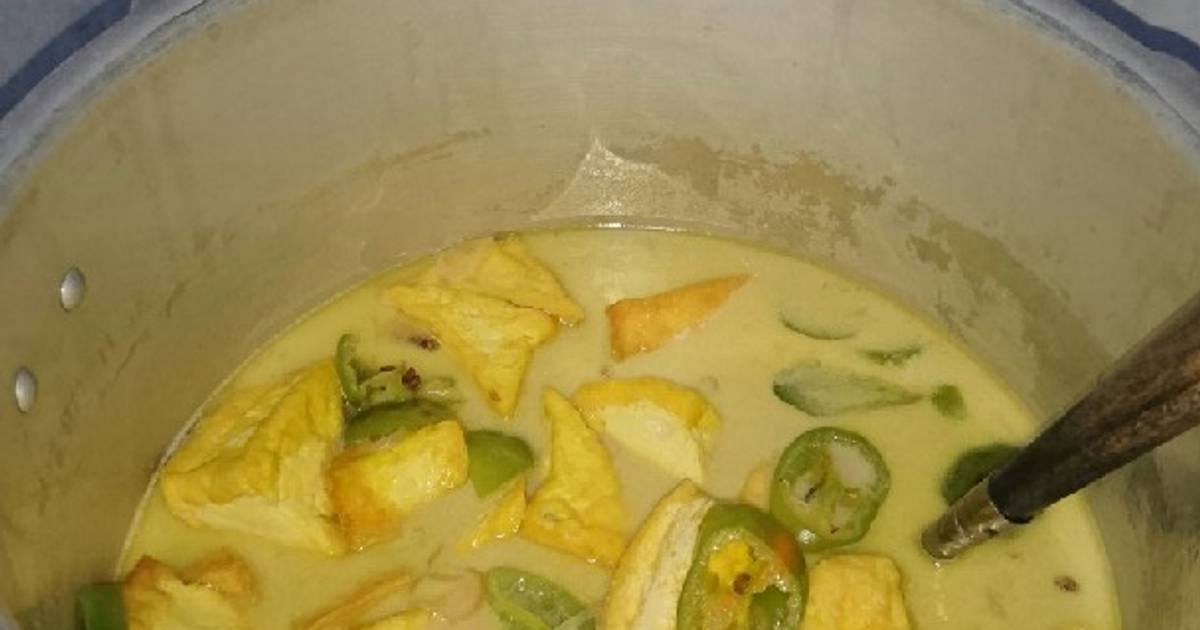 Resep 2. Sayur tahu cabai gendot/cabe gondol oleh Nadeshiko - Cookpad