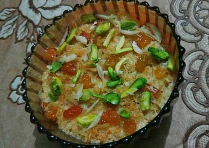 Lachcha shemai 💛💚♥ Recipe by Bengali Spice 💚 - Cookpad