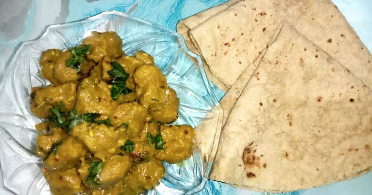 Soyabean sabzi Recipe by Uzma Syed - Cookpad